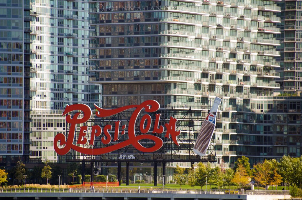 Coca Cola sign – Gantry Plaza State Park long island city | John Mallaney